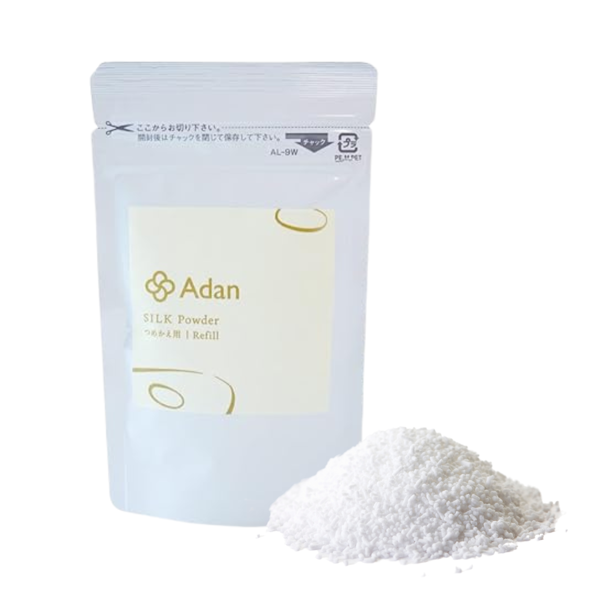 シルクパウダー 詰め替え -Adan- – 酵素専門店 GRACE SELECT